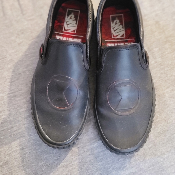 Vans | Shoes | Marvel Black Widow Vans | Poshmark